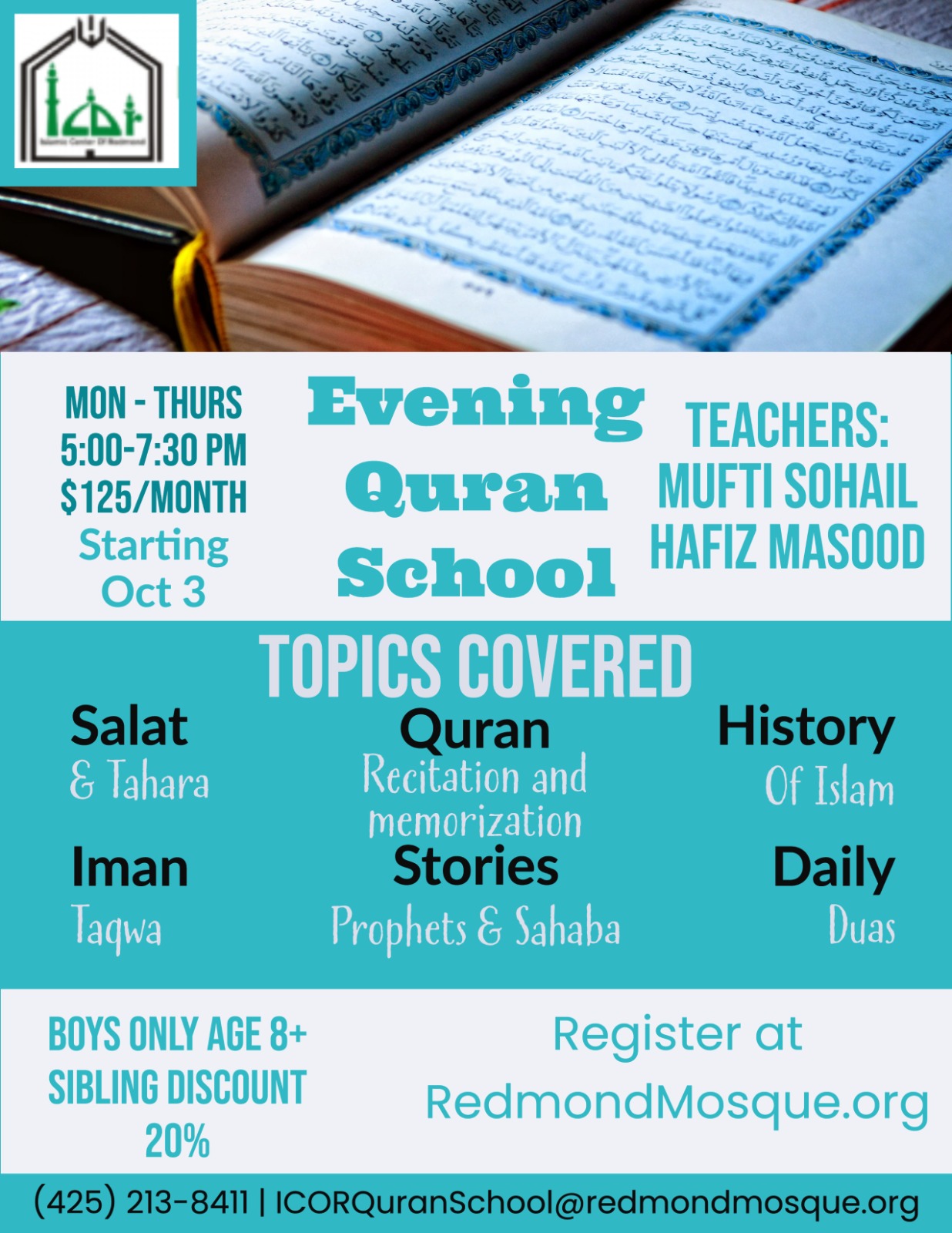 Redmond Mosque (ICOR) – Welcome to ICOR